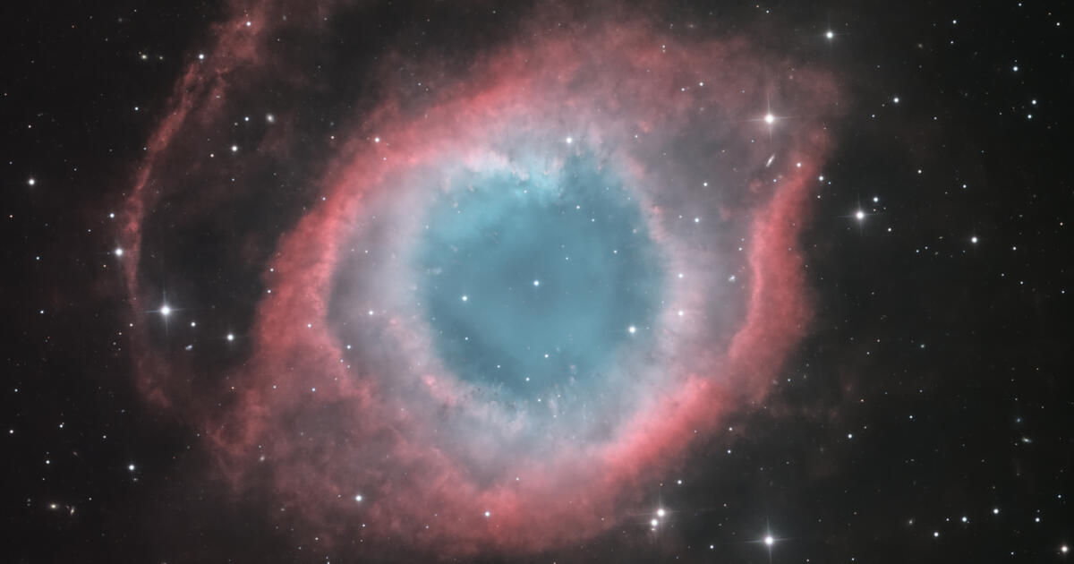 Helix Nebula LRGB | Telescope Live